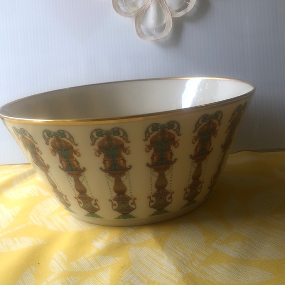 Lenox | Dining | Lenox Lido Large Centerpiece Salad Bowl Rare | Poshmark
